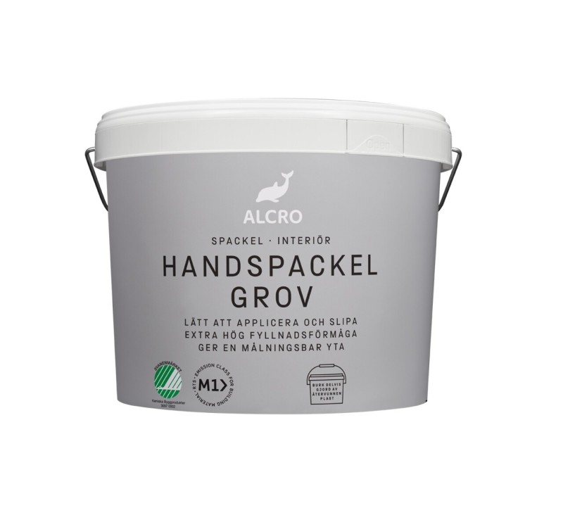 Handspackel Grov | Alcro Färg