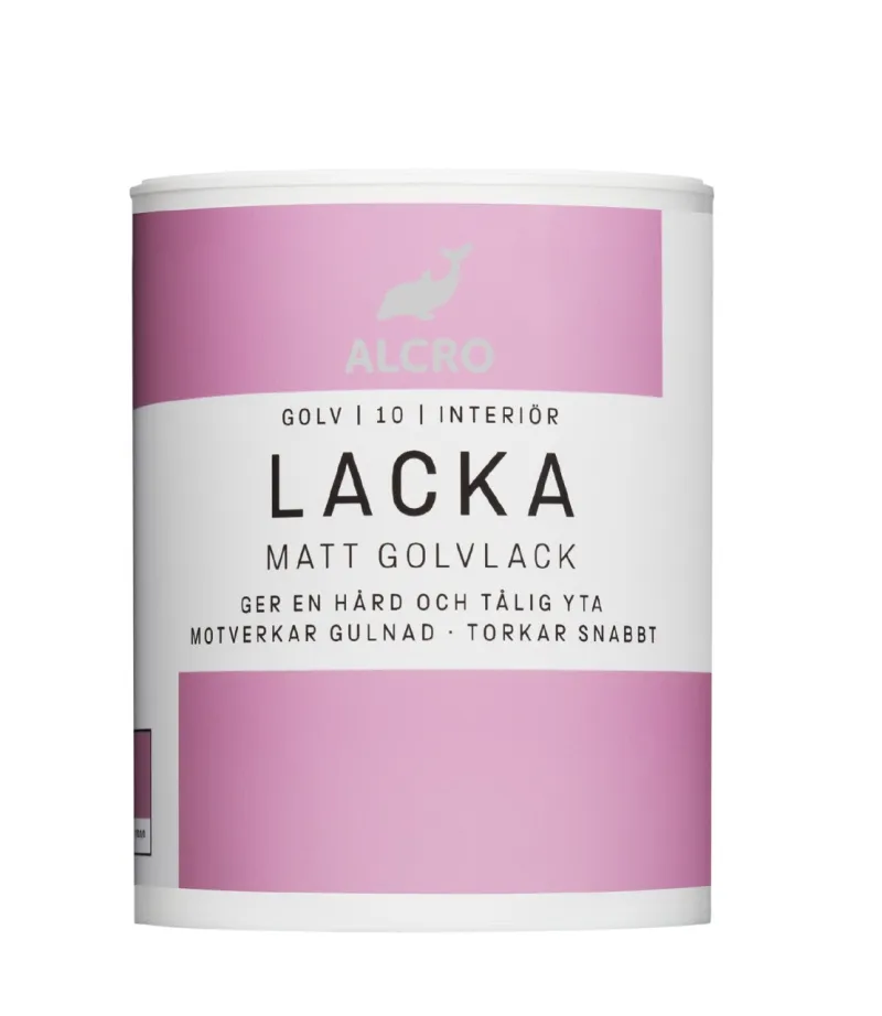 Lacka Matt Golvlack | Alcro Färg