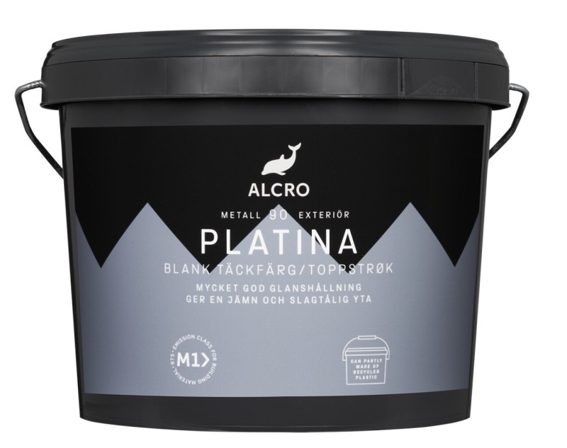 Platina Blank Täckfärg | Alcro Färg